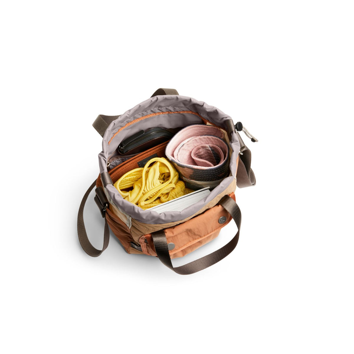 Bellroy Cinch Bucket Bag - Sand Dune – The Planet Traveller