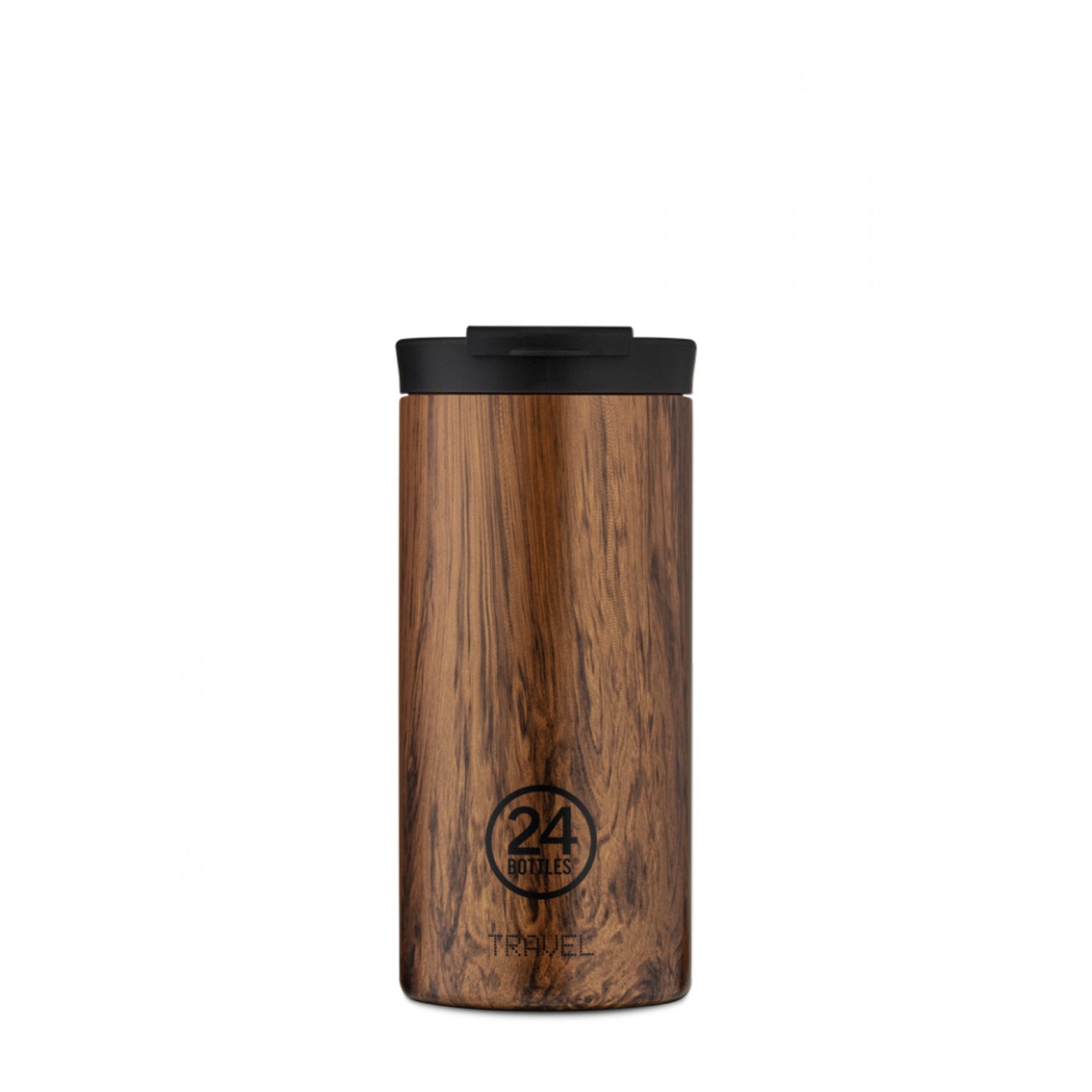 24 Bottles Insulated Travel Tumbler 600ML - Sequoia Wood – The Planet Traveller