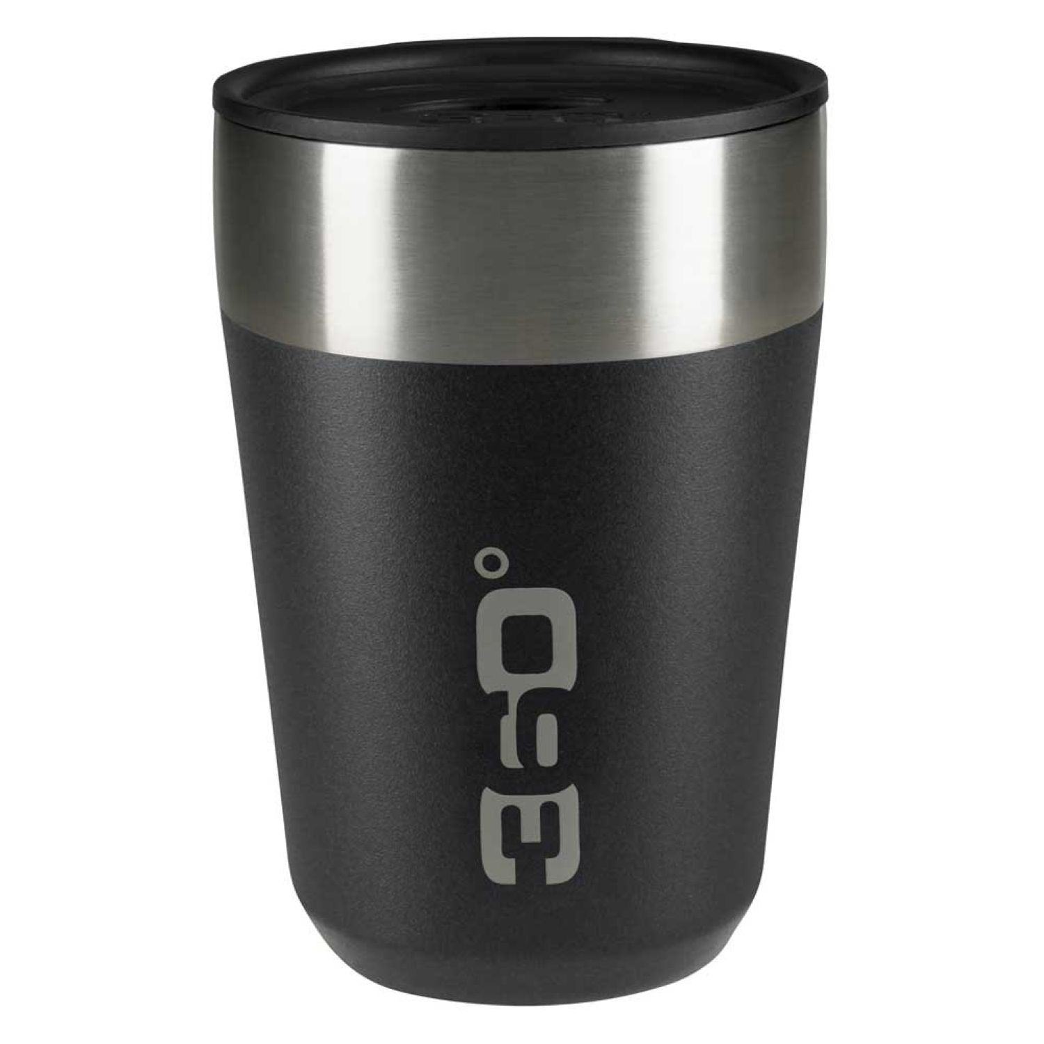 360 Degrees Insulated Travel Mug Large (Black) – The Planet Traveller