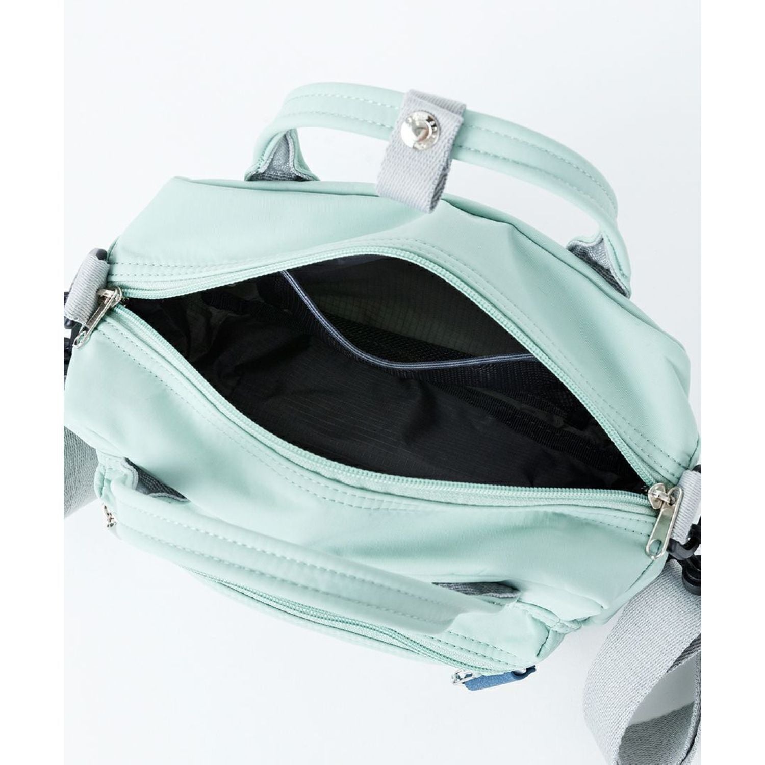 Anello Base 2Way Mini Boston Bag (Mint Green) – The Planet Traveller