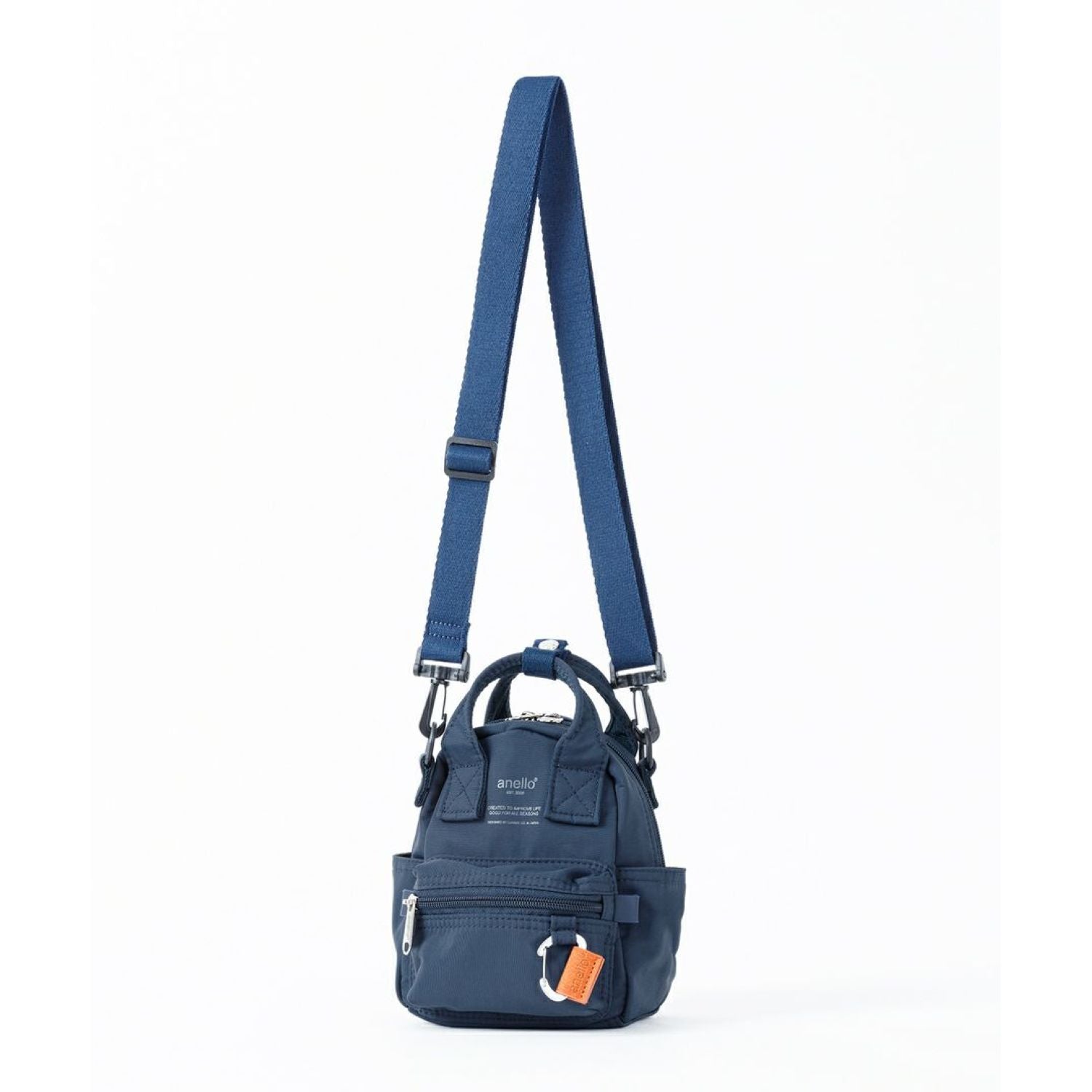 Anello Base 2Way Nano Shoulder Bag (Navy) – The Planet Traveller