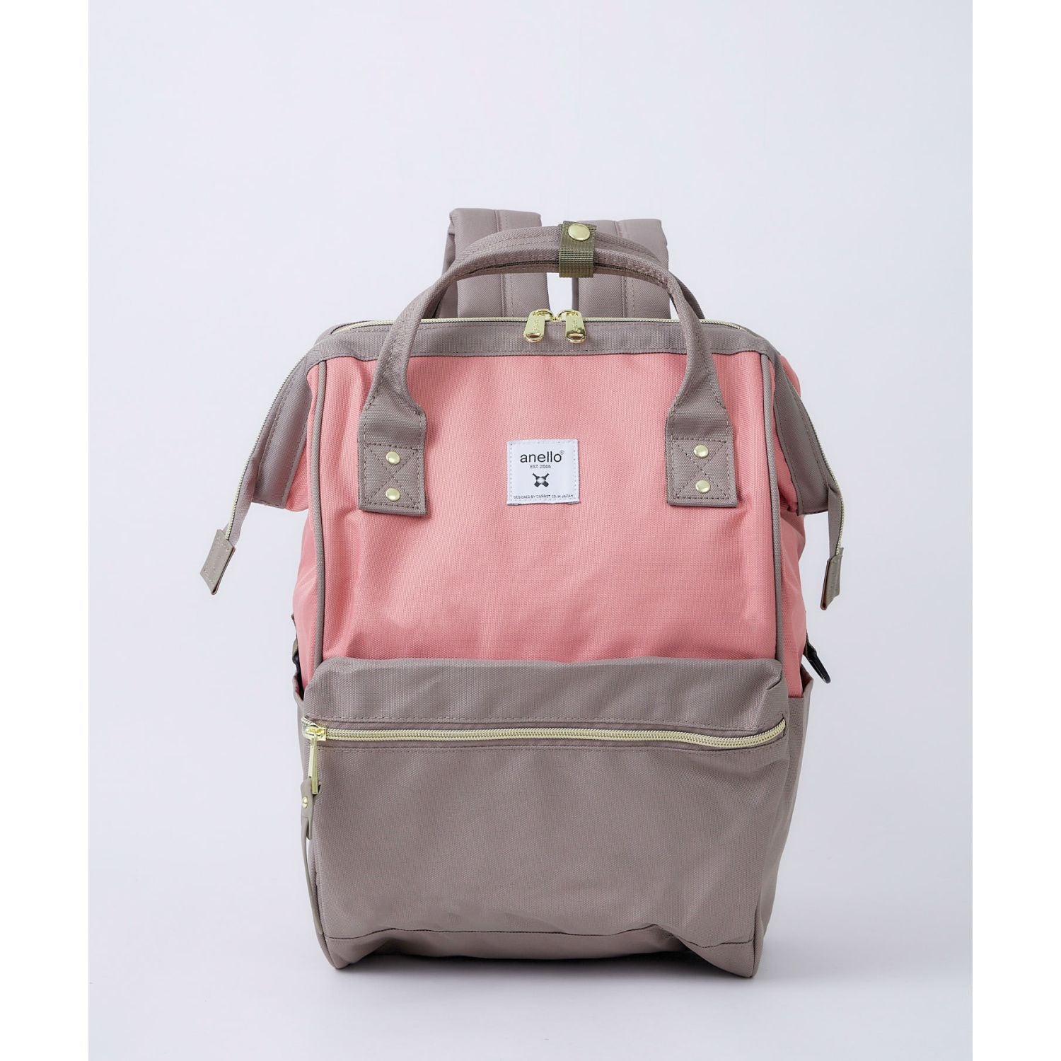 Anello Cross Bottle Kuchigane Backpack S (Pink/Beige) – The Planet ...