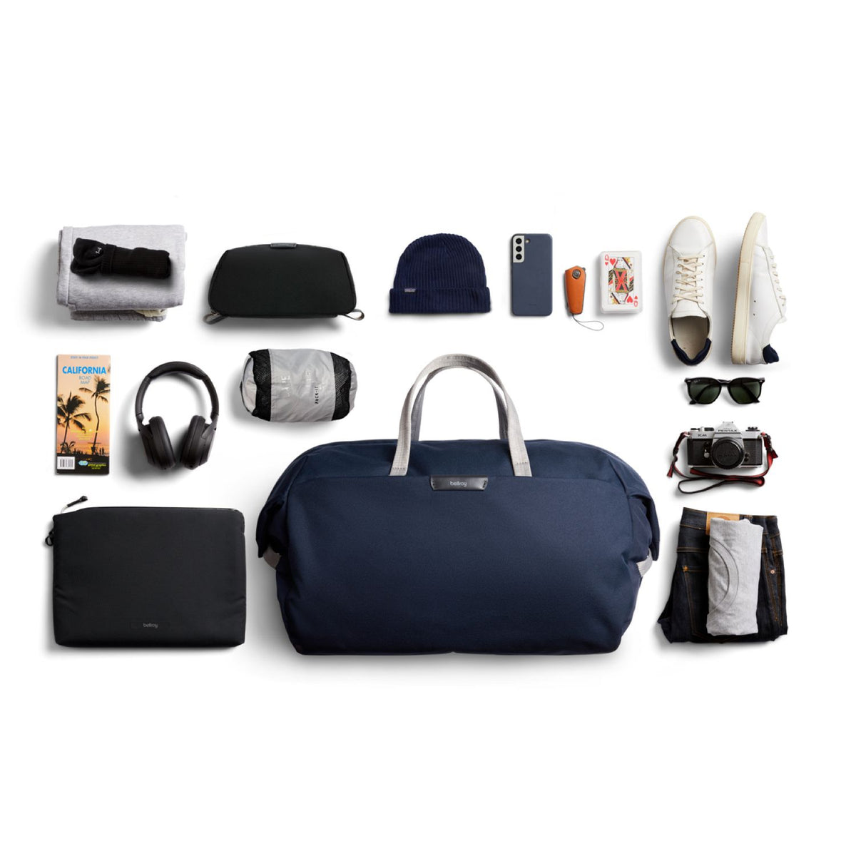 Bellroy Classic Weekender 45L - Navy – The Planet Traveller