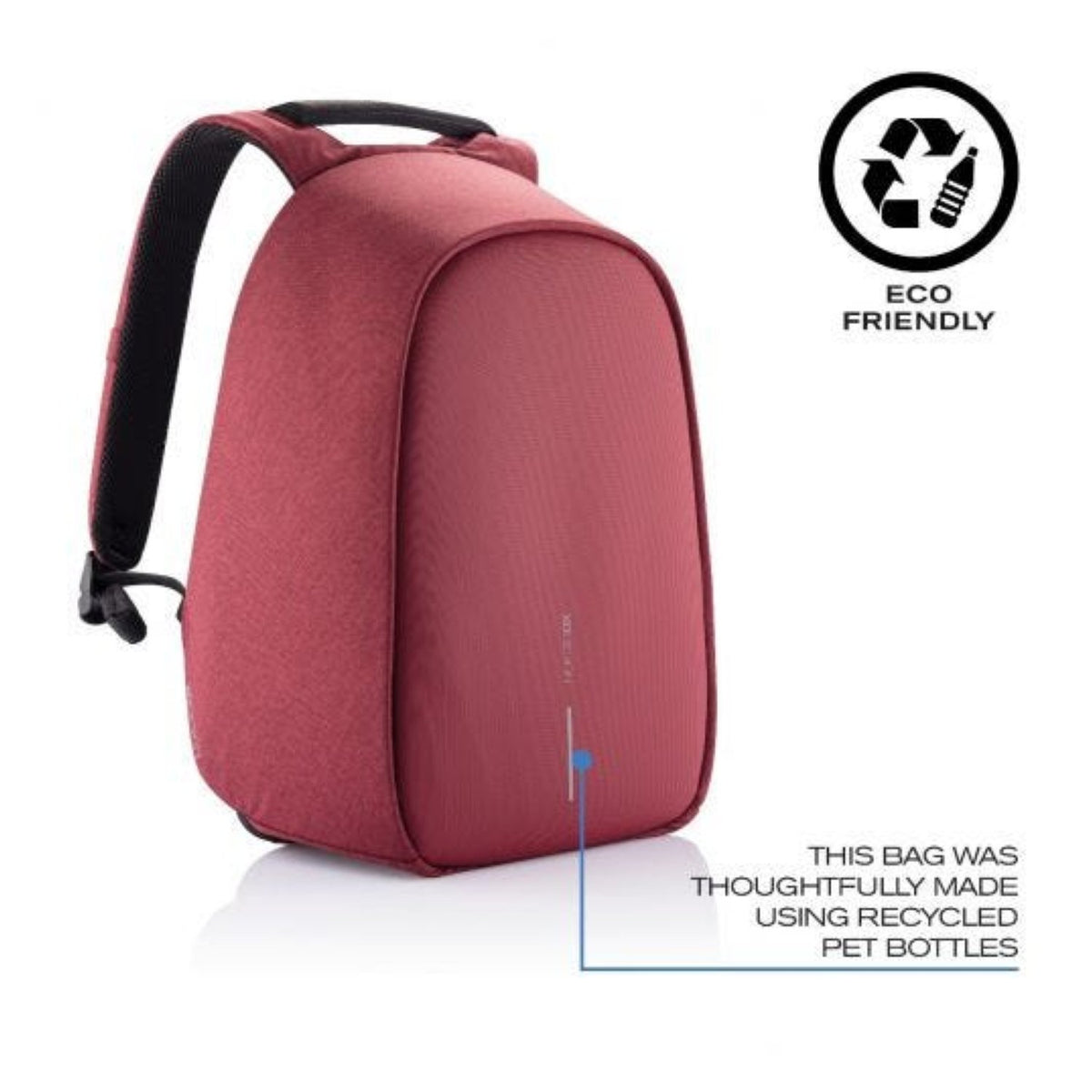 Bobby Hero Small Anti-Theft Backpack - Red – The Planet Traveller