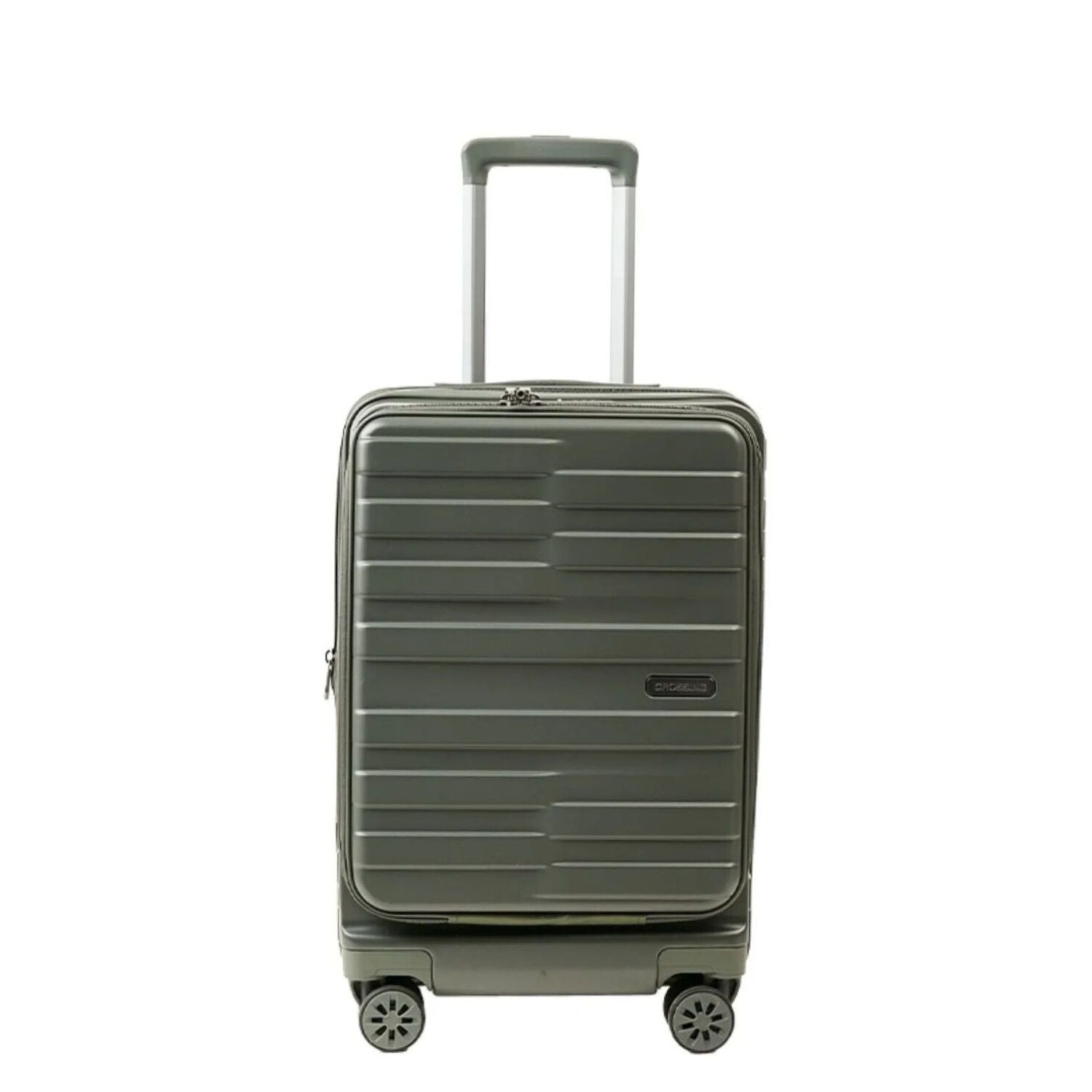 Crossing Groov Pc Trunk 20" Carry On Luggage With Front Access Opening ...