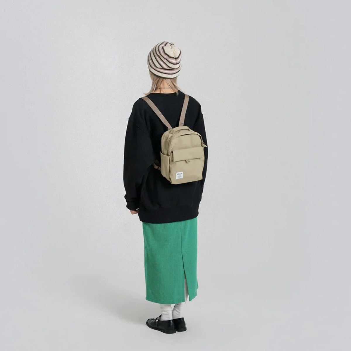 Hellolulu Carter Jr. Mini Daypack Recycled (Fog Khaki) – The Planet ...