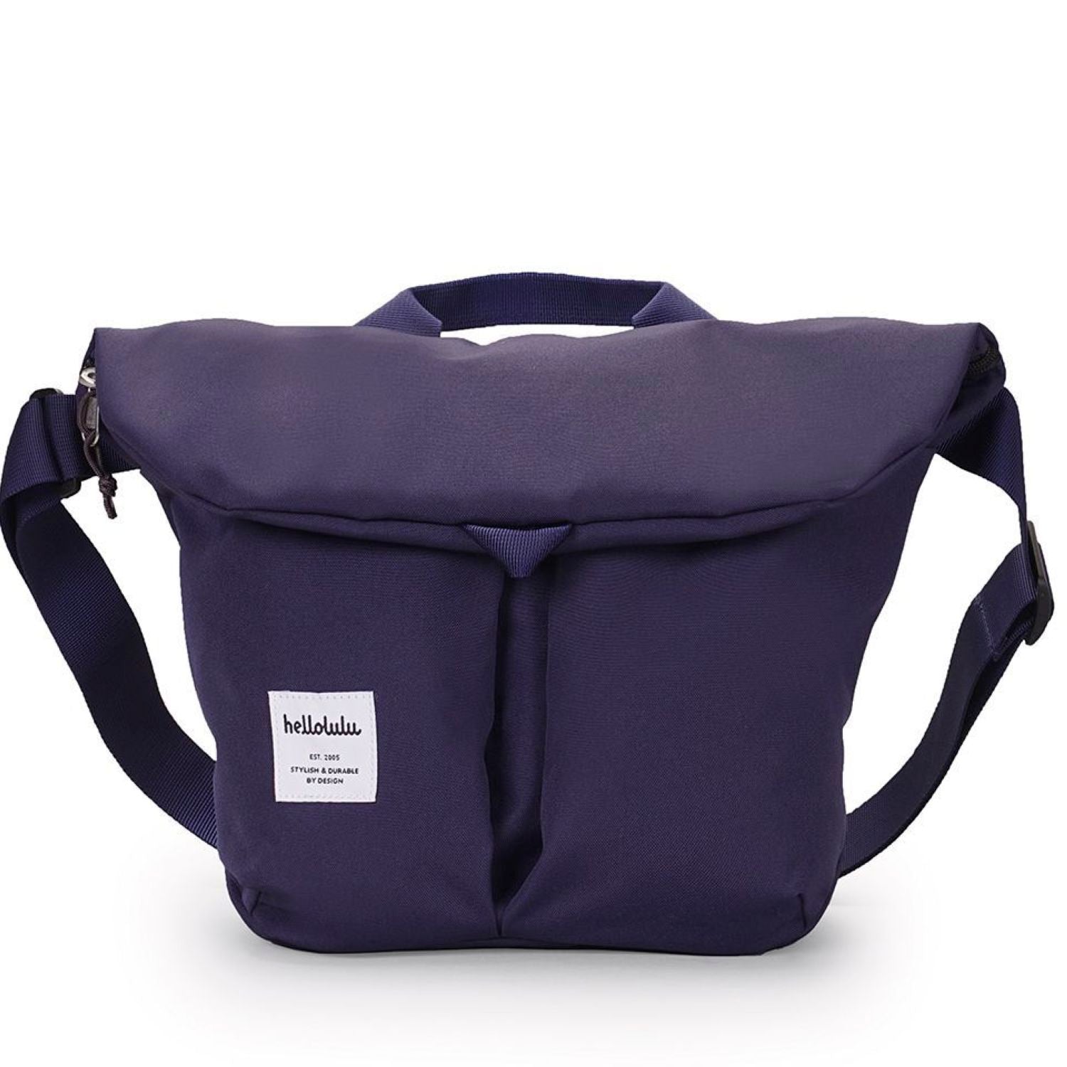 Hellolulu Kasen Shoulder Bag (Dark Blue) – The Planet Traveller