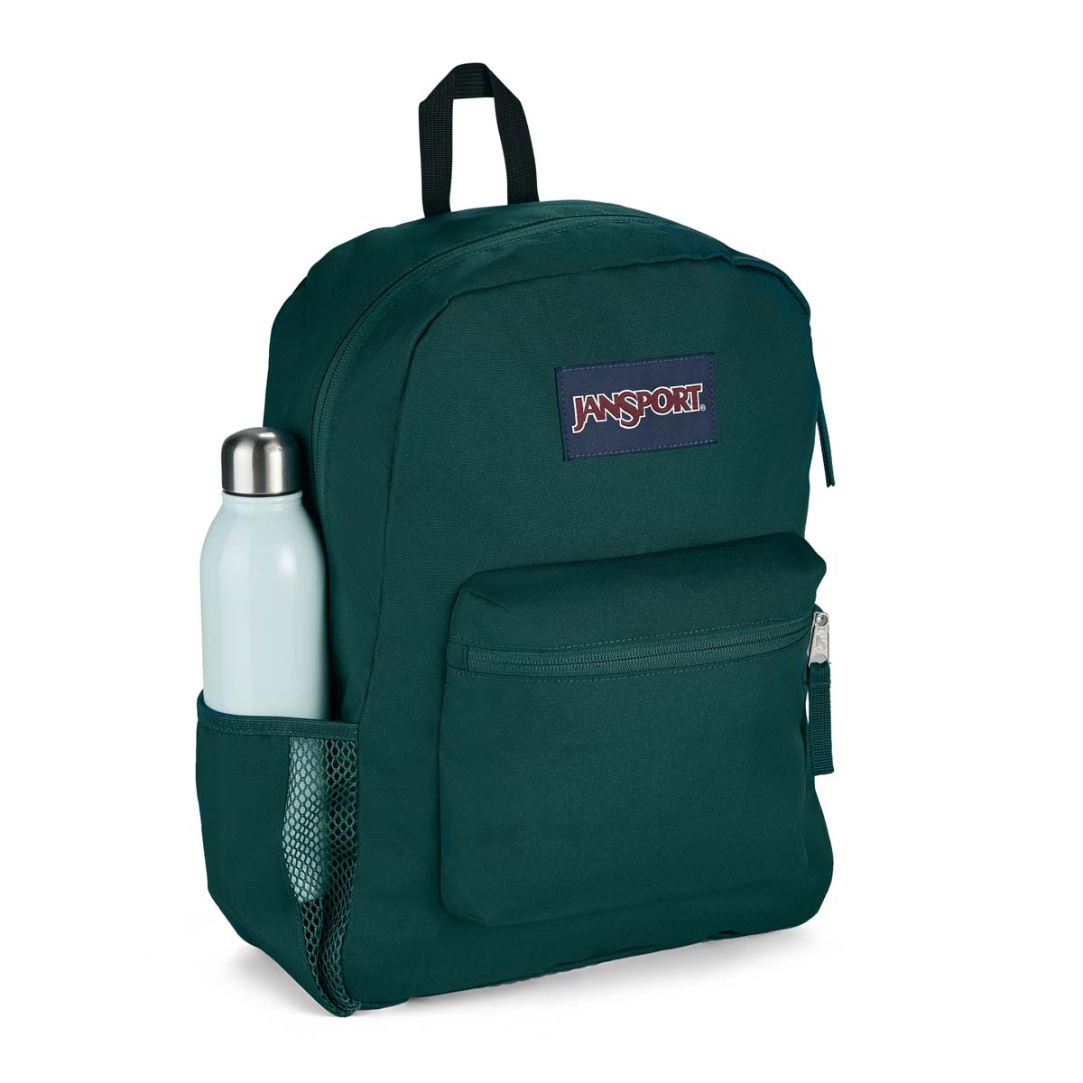 Jansport Cross Town Backpack - Deep Juniper – The Planet Traveller