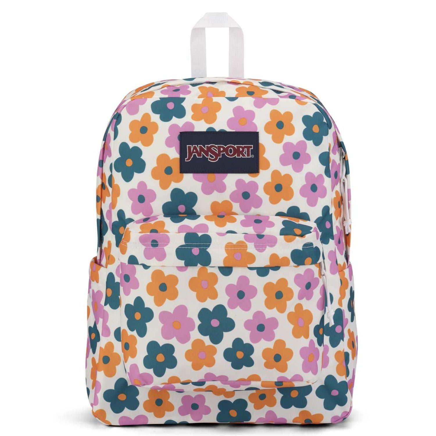 Jansport Superbreak Backpack - Funky Floret – The Planet Traveller