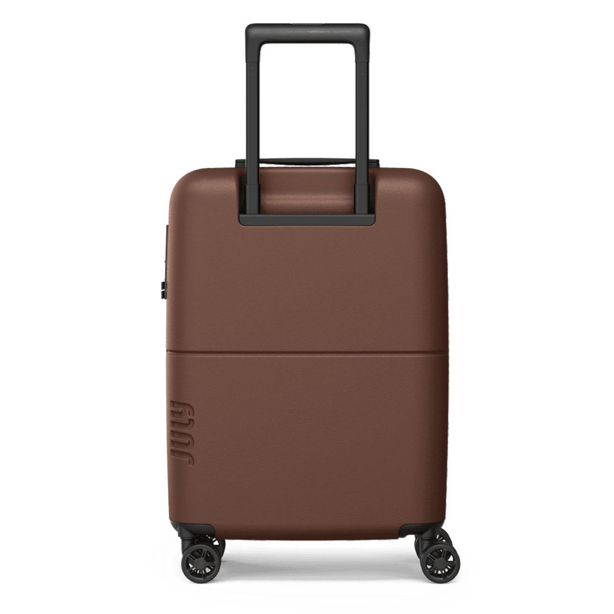 July Carry On Light Polycarbonate 21" Luggage - Dark Brown – The Planet ...