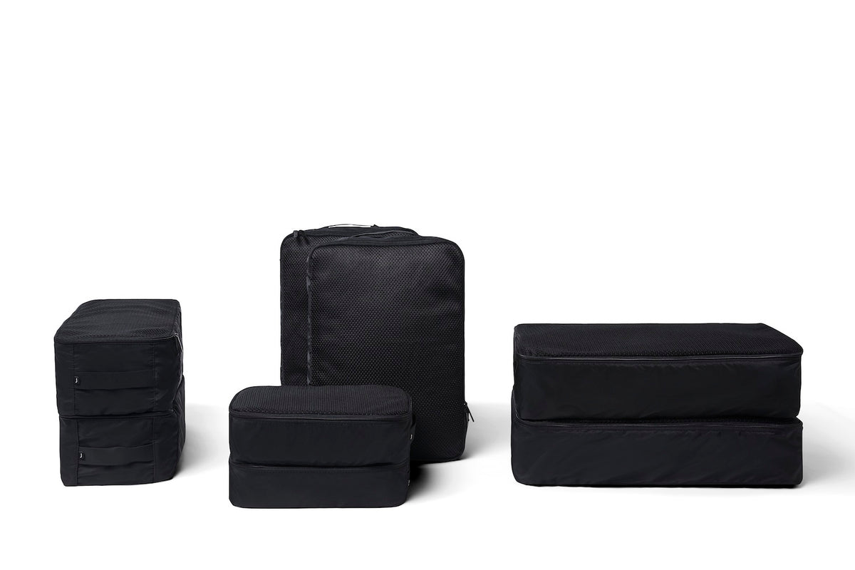 July Packing Cells (4 Pack) - Black – The Planet Traveller