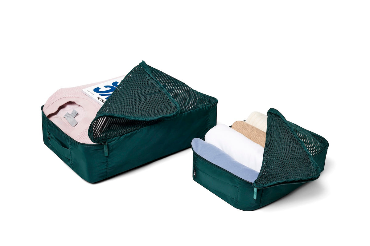 July Packing Cells (4 Pack) - Forest | The Planet Traveller