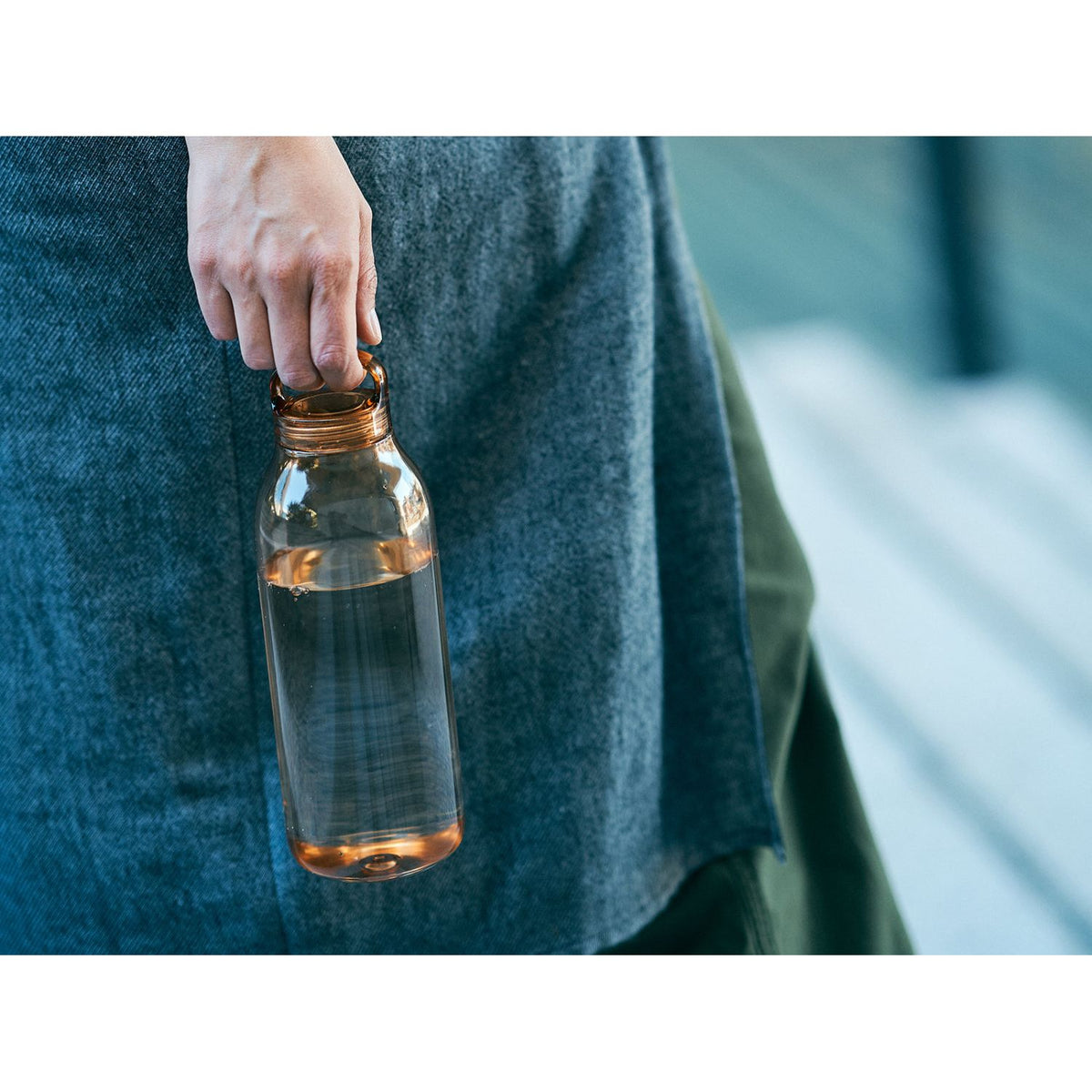 Kinto Water Bottle 950ML - Amber – The Planet Traveller