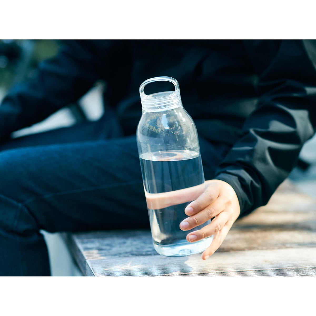 Kinto Water Bottle 950ML - Amber – The Planet Traveller