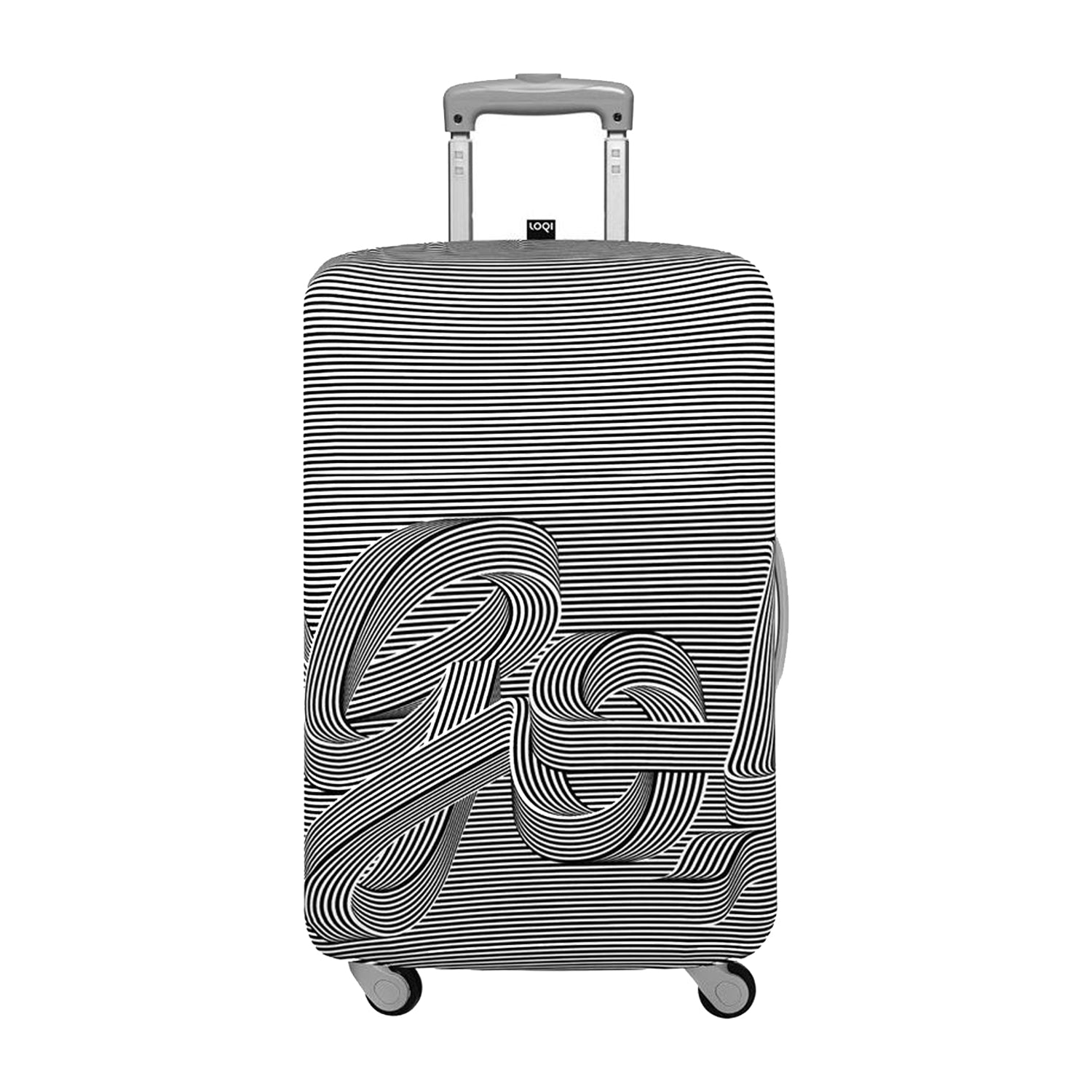 LOQI Type Medium Luggage Cover - Go Go Go By Sagmeister & Walsh (2 ...