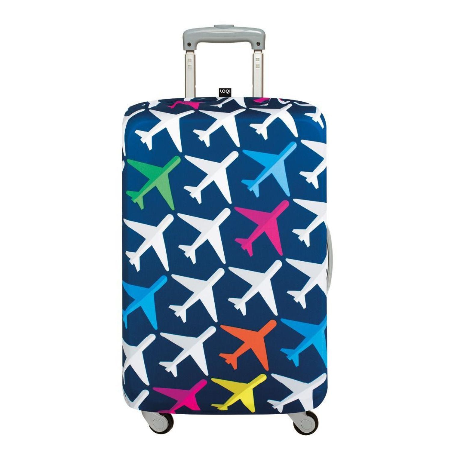 LOQI Airport Medium Luggage Cover - Airplane (22" - 26") – The Planet ...
