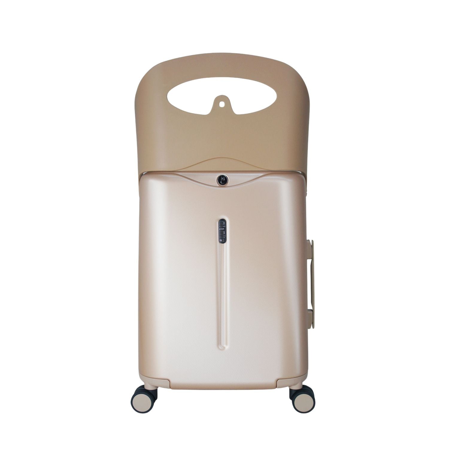 MiaMily Multicarry Carry On 18 Inch Luggage with Built-in Seat for Chi ...