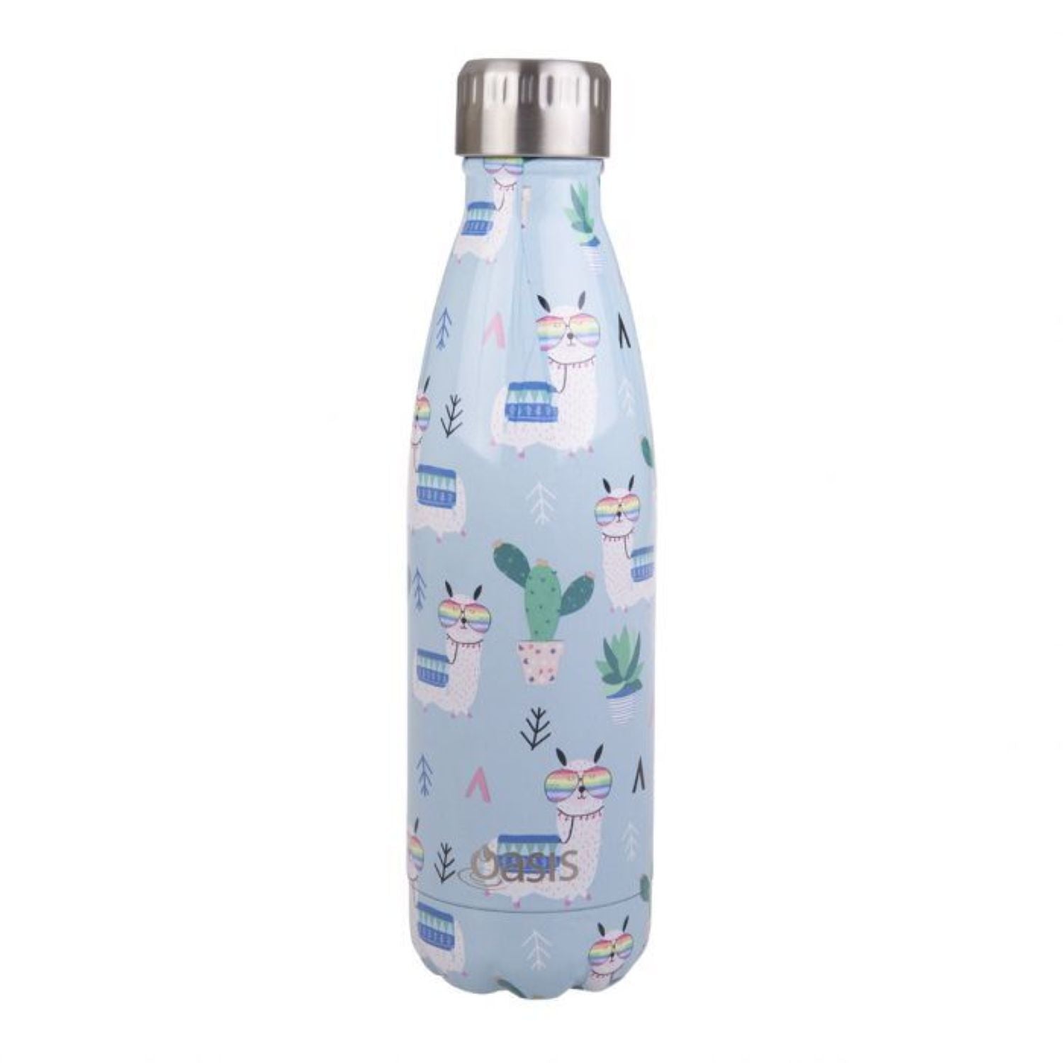 Oasis Stainless Steel Insulated Water Bottle 500ML - Drama Llama – The ...