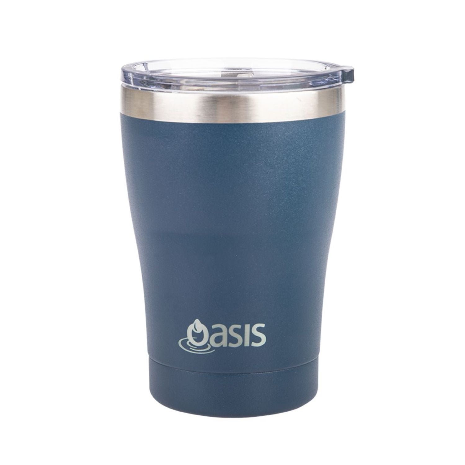 Oasis Stainless Steel Insulated Cup With Lid 350ML - Matte Navy – The ...