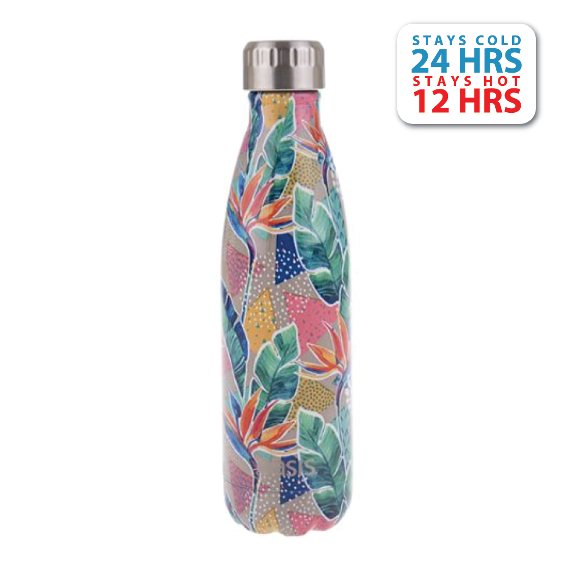 Oasis Stainless Steel Insulated Water Bottle 500ML - Botanical – The ...