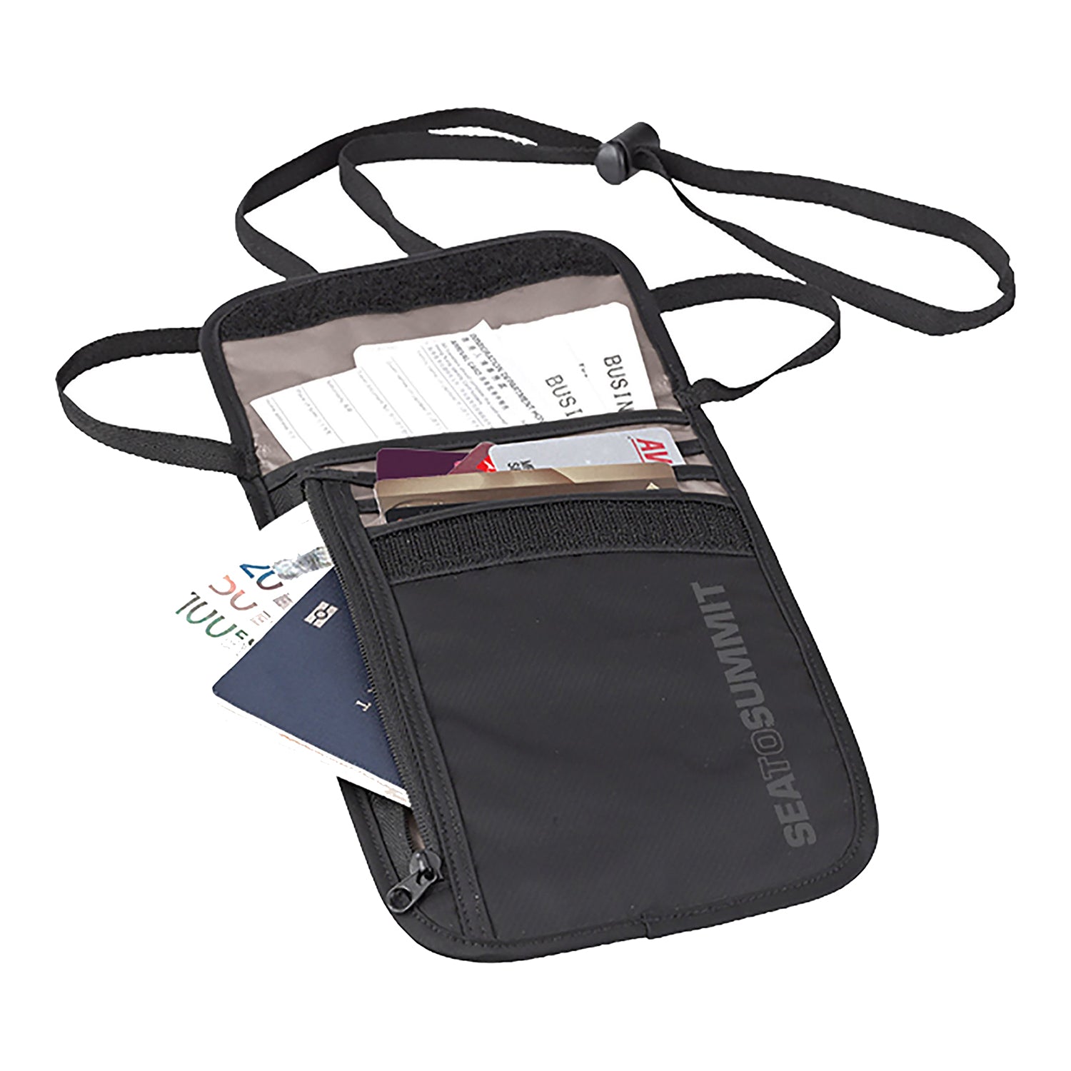 Sea To Summit Neck Wallet 5 (Black/Grey) – The Planet Traveller