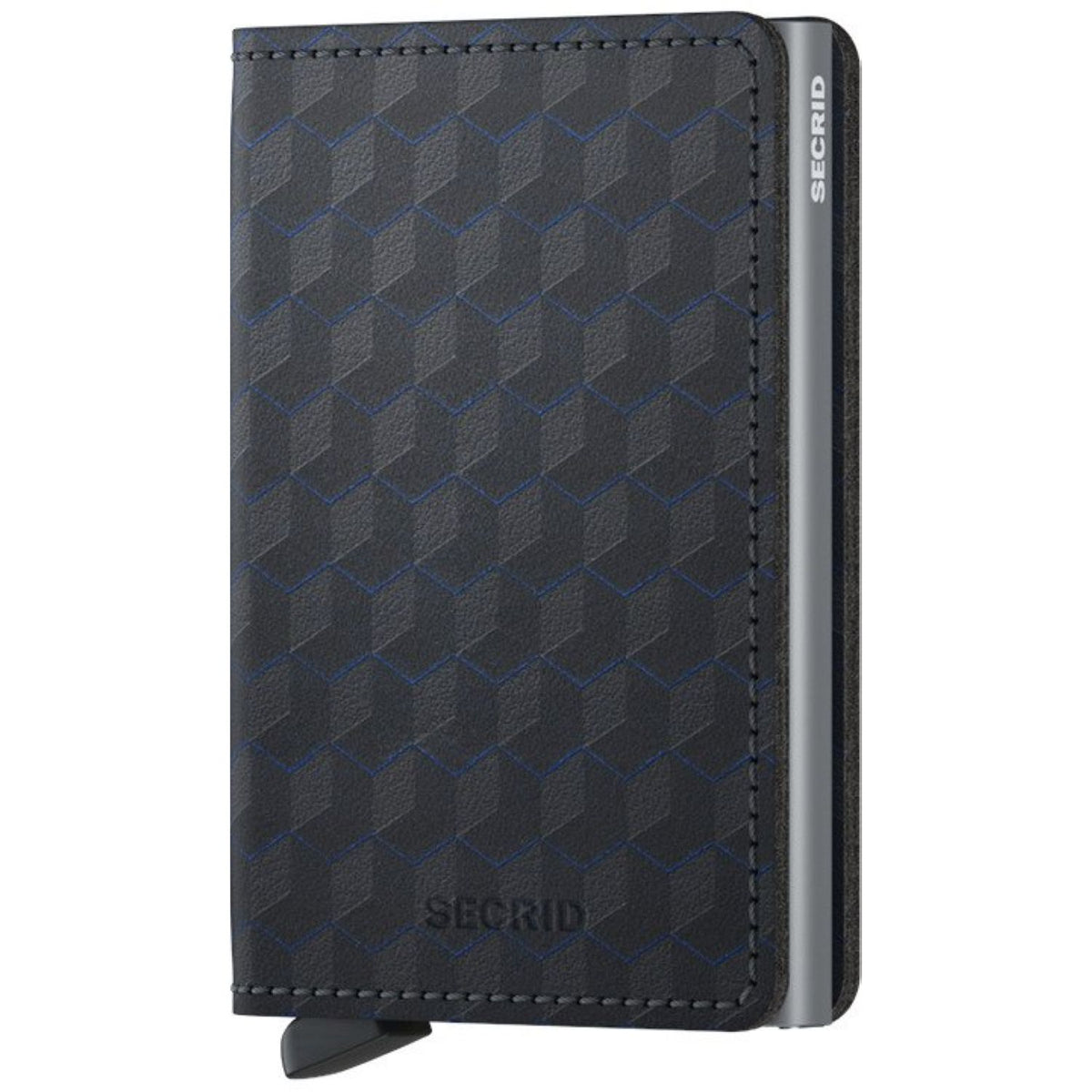 Secrid Slimwallet - Optical Black-Titanium – The Planet Traveller