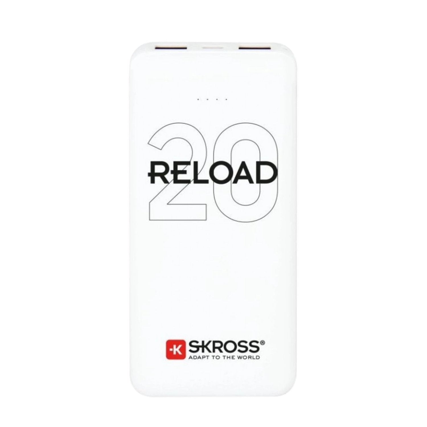 Skross Powerbank Reload 20 - White – The Planet Traveller