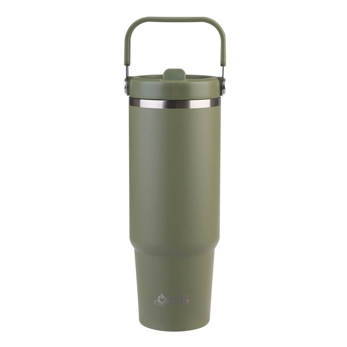 Oasis S/S Insulated Voyager Carry Tumbler Cap Only - Olive Green – The ...